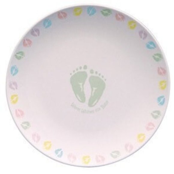 baby shower | Accents | Nib Baby Shower Autograph Plate | Poshmark
